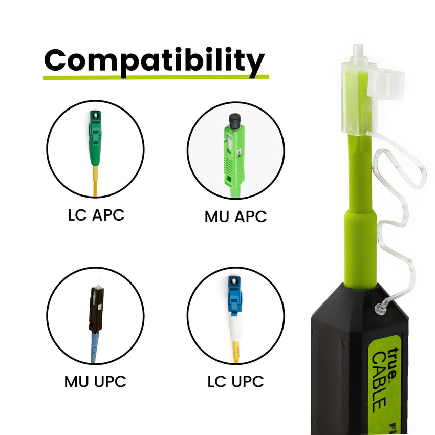 trueCLEAN High-Quality LC/MU Click Cleaner 1.25mm | trueCABLE