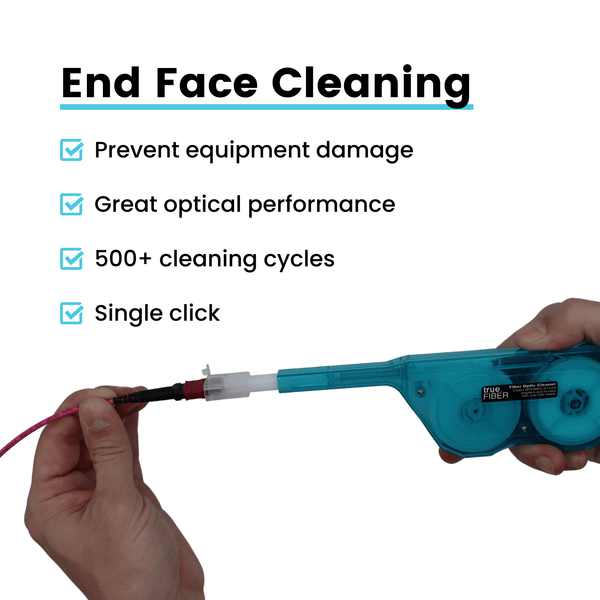 trueCLEAN MTP®/MPO High-Quality Click Cleaner | trueFIBER