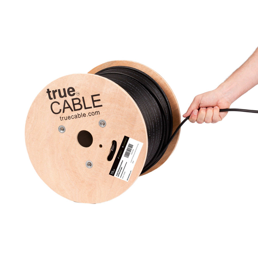 Cat6 Aerial Outdoor Ethernet Cable with Messenger | trueCABLE