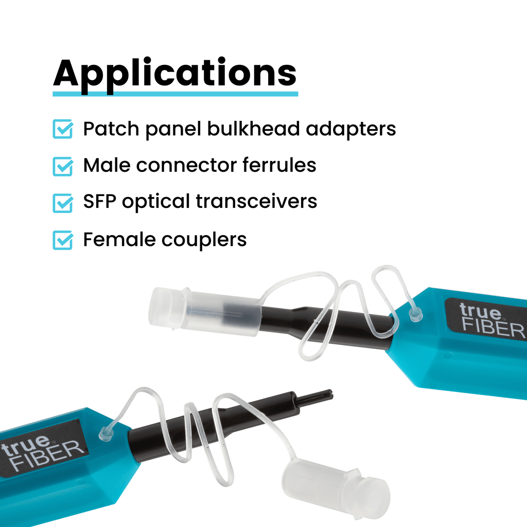 trueCLEAN High-Quality SC/ST/FC Click Cleaner 2.50mm | trueCABLE