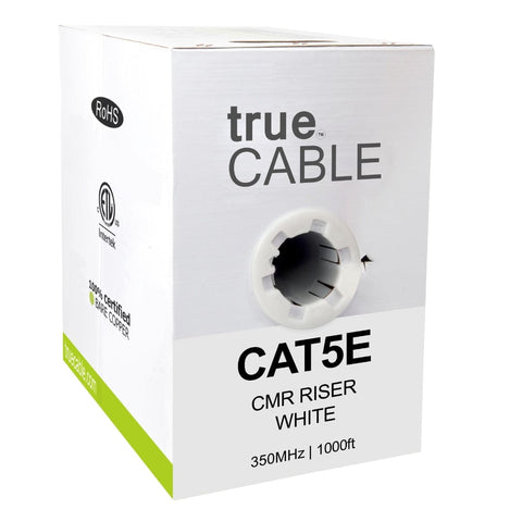 Unshielded Cat5e Riser Ethernet Cable | trueCABLE