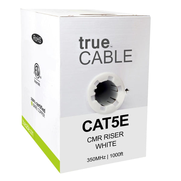 Unshielded Cat5e Riser Ethernet Cable | trueCABLE
