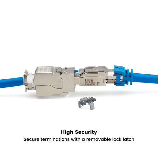 Cat6A Field Termination Plug, Shielded | trueCABLE