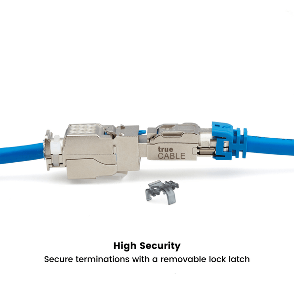 Cat6A Field Termination Plug, Shielded | trueCABLE