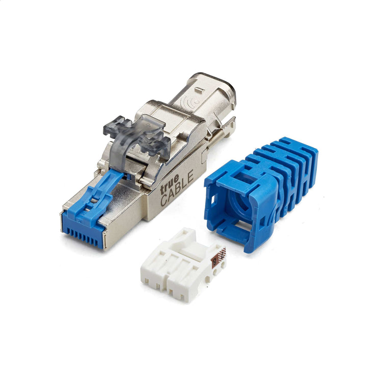 Cat6A Field Termination Plug, Shielded | trueCABLE