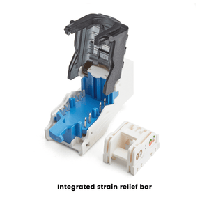 Cat6 Toolless Keystone Jack | RJ45| Unshielded | trueCABLE