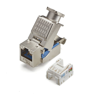 Cat6 Toolless Keystone Jack | RJ45| Shielded | trueCABLE