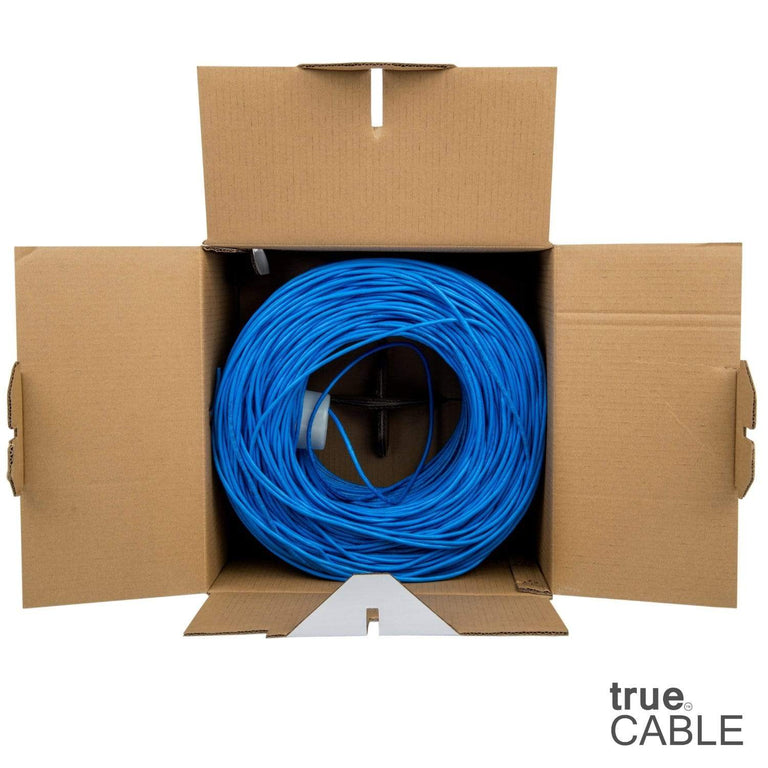 Cat5e Plenum Ethernet Cable Unshielded | trueCABLE