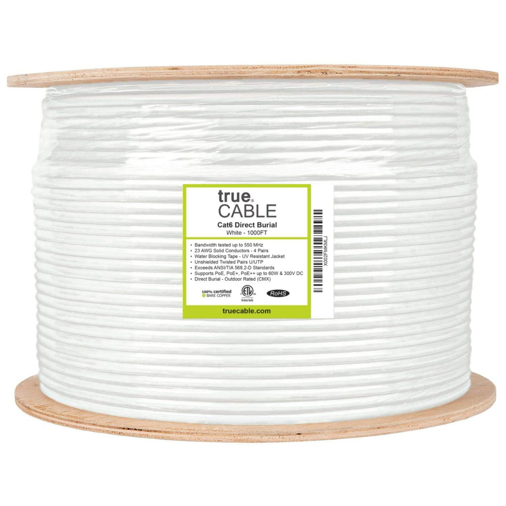 Cat6 Direct Burial Ethernet Cable Unshielded | trueCABLE