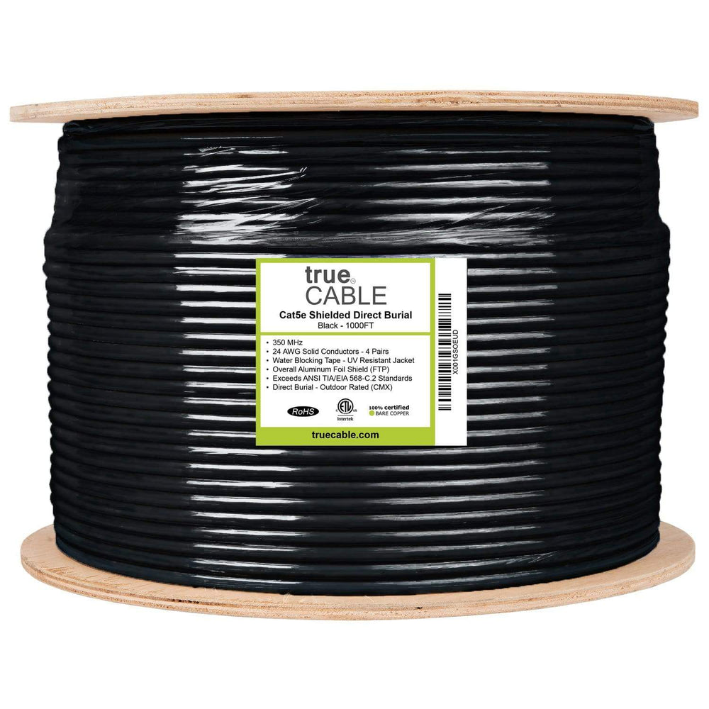Direct Burial Shielded Cat5e Ethernet Cable | trueCABLE