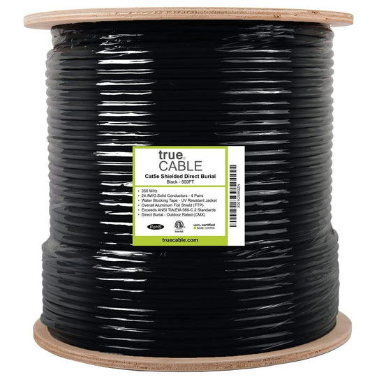 Direct Burial Shielded Cat5e Ethernet Cable | trueCABLE