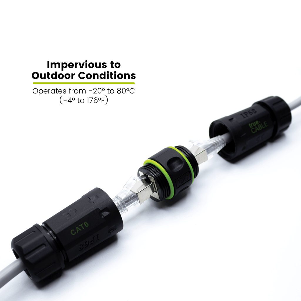 Cat6 Shielded Waterproof Couplers | trueCABLE