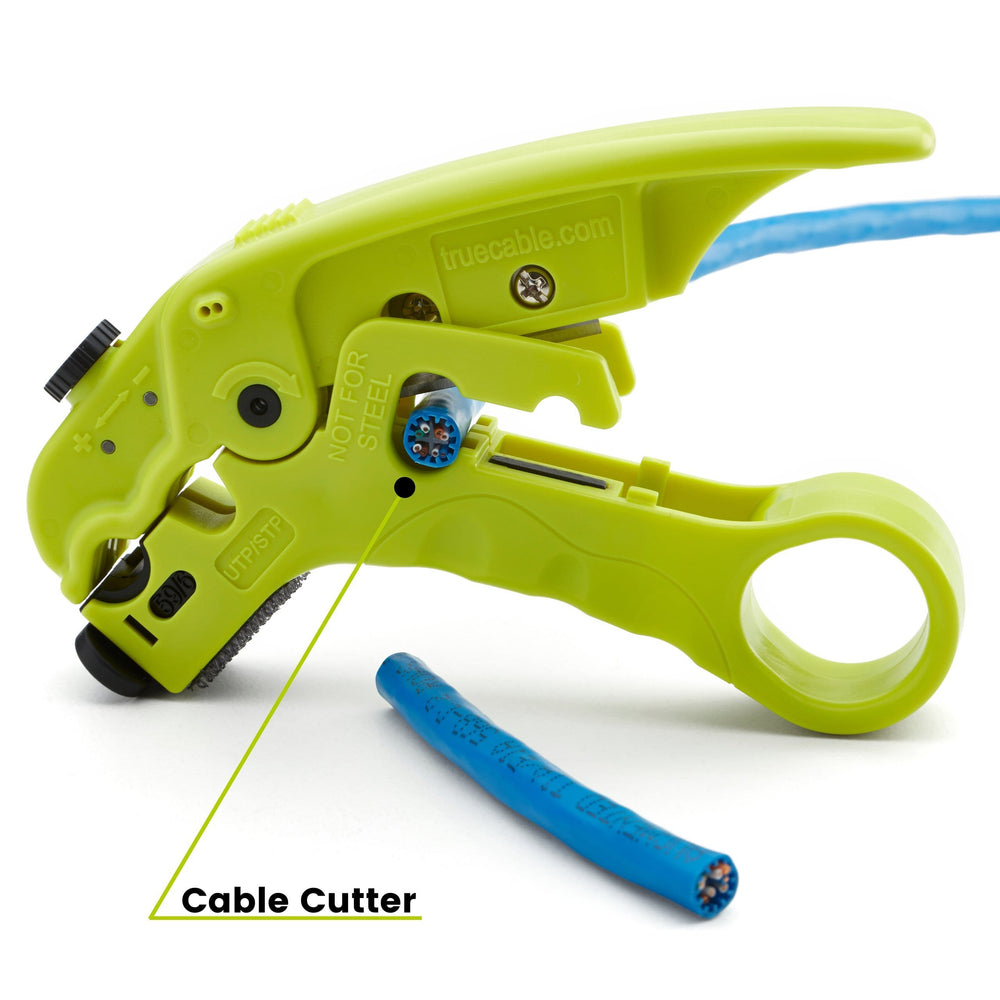 Ethernet Cable Stripping Cutting Tool trueCABLE